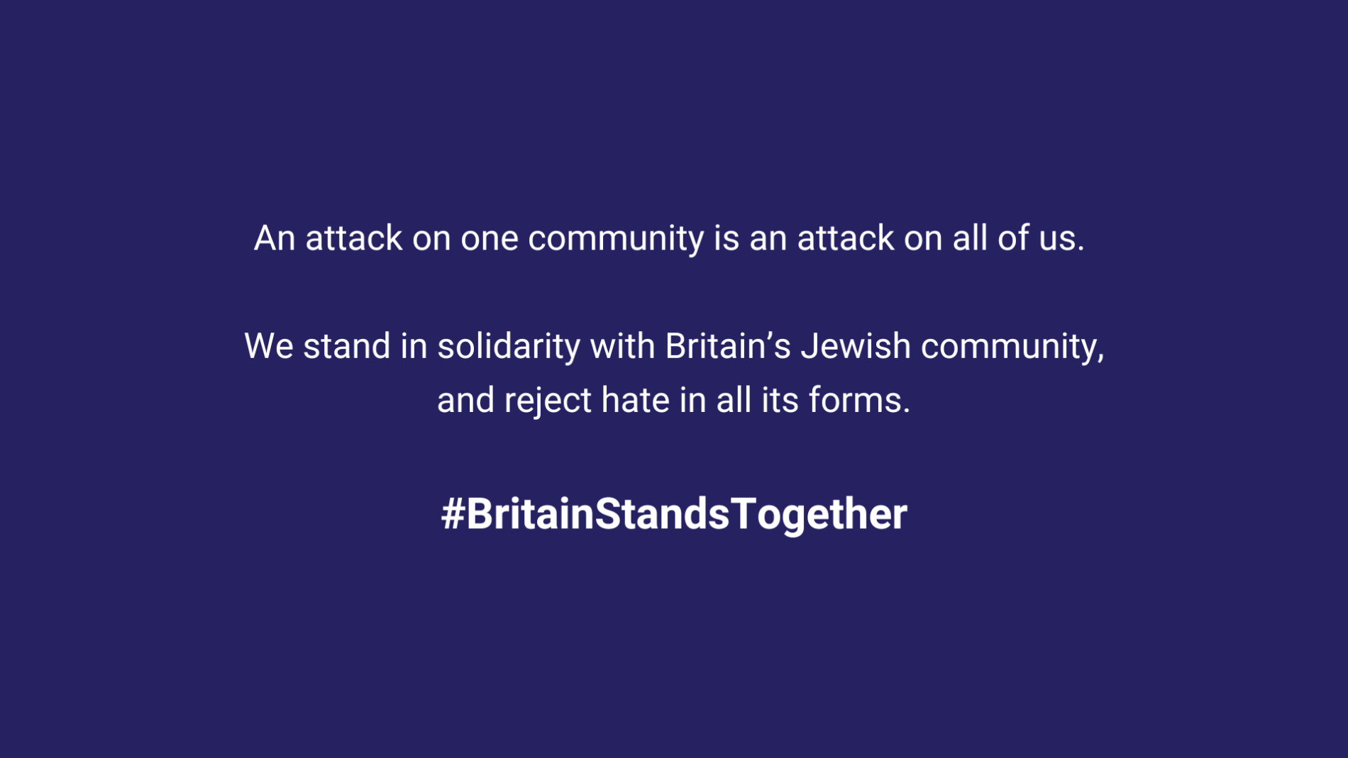 Britain Stands Together: National Day of Solidarity and Mourning ...